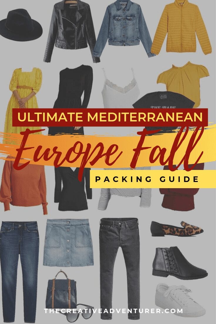 The Ultimate Carry On Packing Guide to Europe in the Fall: What you ...