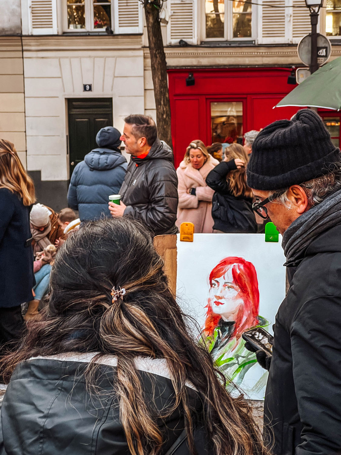 The Ultimate Souvenir from Paris, Portrait Paintings on the Place du ...